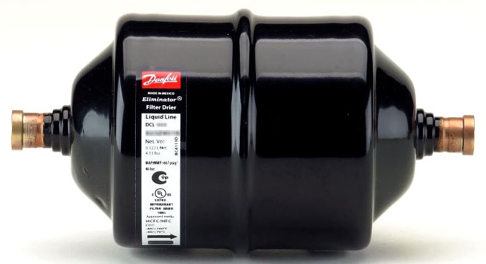 023Z0035 DANFOSS HERMETIC FILTER DRIER - 1-1/8" SOLDER, ODF INLET ...