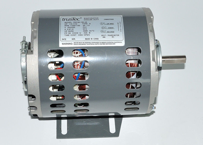 160 Series 2 Speed Cooling Fan Motor With B Insulation Class , CW-SE ...