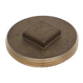 3-1/2" Brass Raised Head Cleanout Plug - AC Spare Parts Supplier in ...