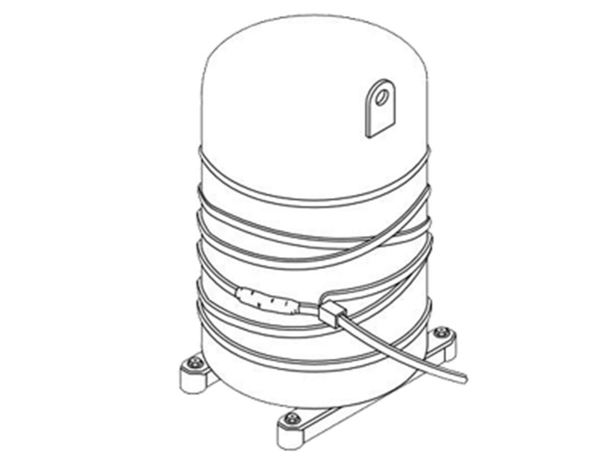 CCH-2 240V Crankcase Heater Assembly (52W) - AC Spare Parts Supplier in ...