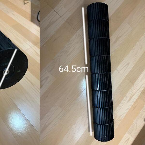 Mitsubishi Electric Split AC Indoor Blower Wheel 1 ton Inside Bush (645 ...