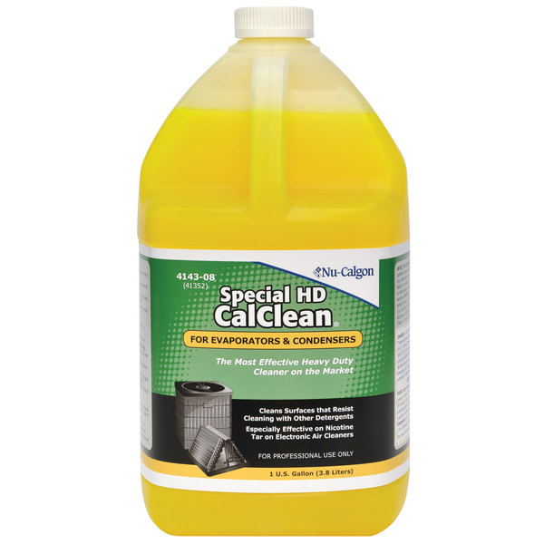 Nu-Calgon 4143-08 1 Gallon Special HD CalClean Heavy Duty Evaporator ...