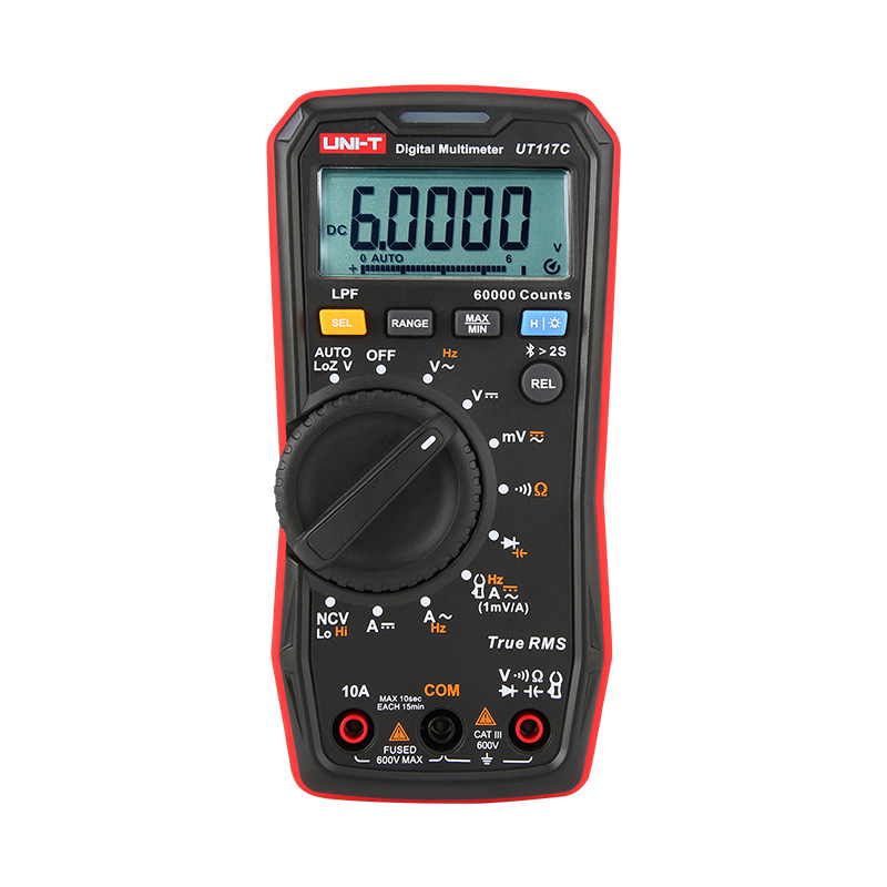 UT117C High-precision True RMS Digital Multimeter - UNI-T Meters | Test ...